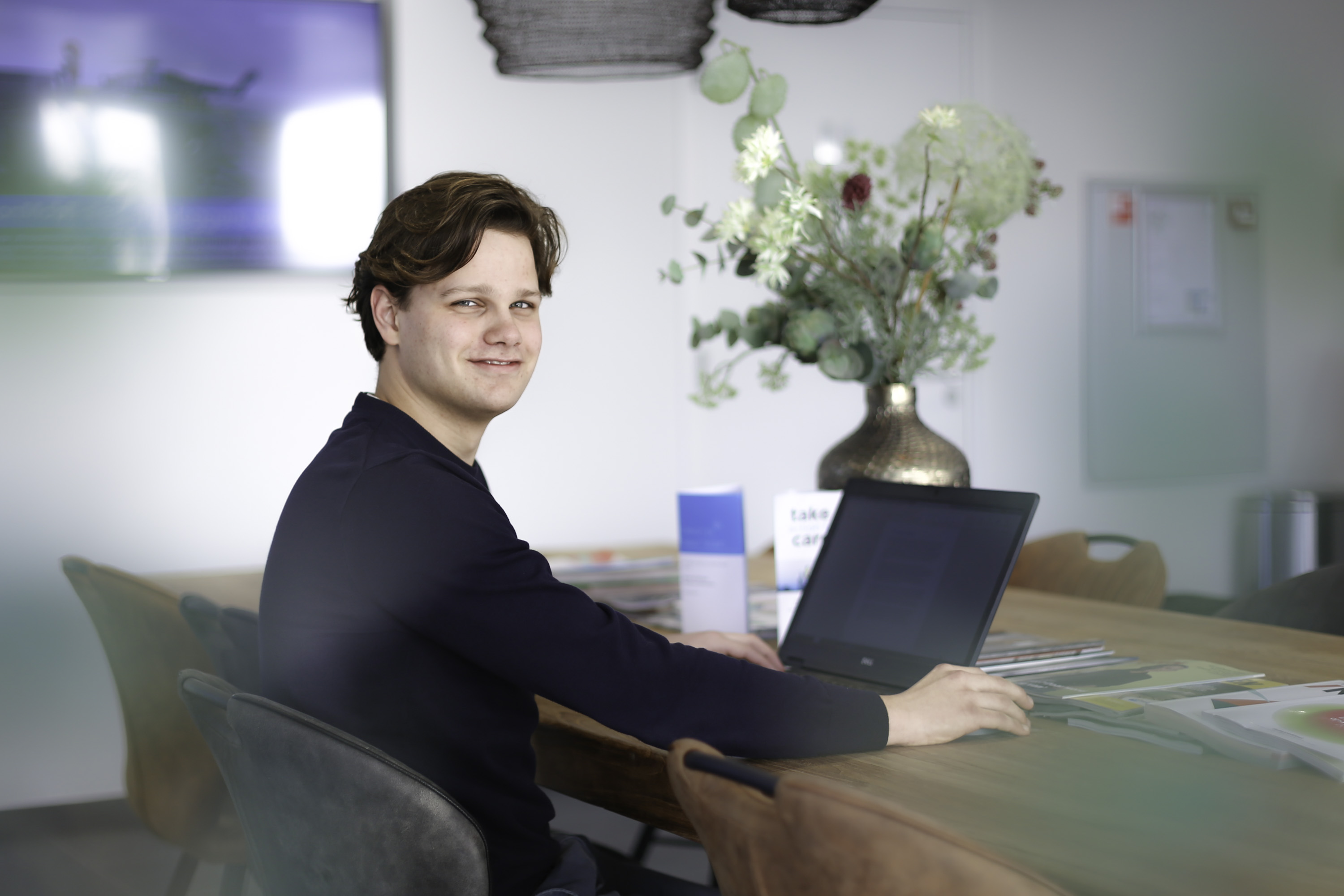 Stagiair Willem Veldhuizen onderzoekt AI in de bouw